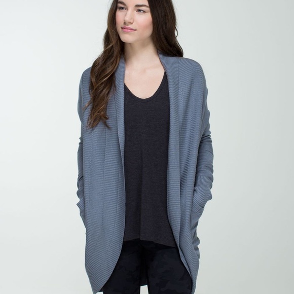 lululemon athletica | Sweaters | Lululemon Transformation Wrap Sweater ...